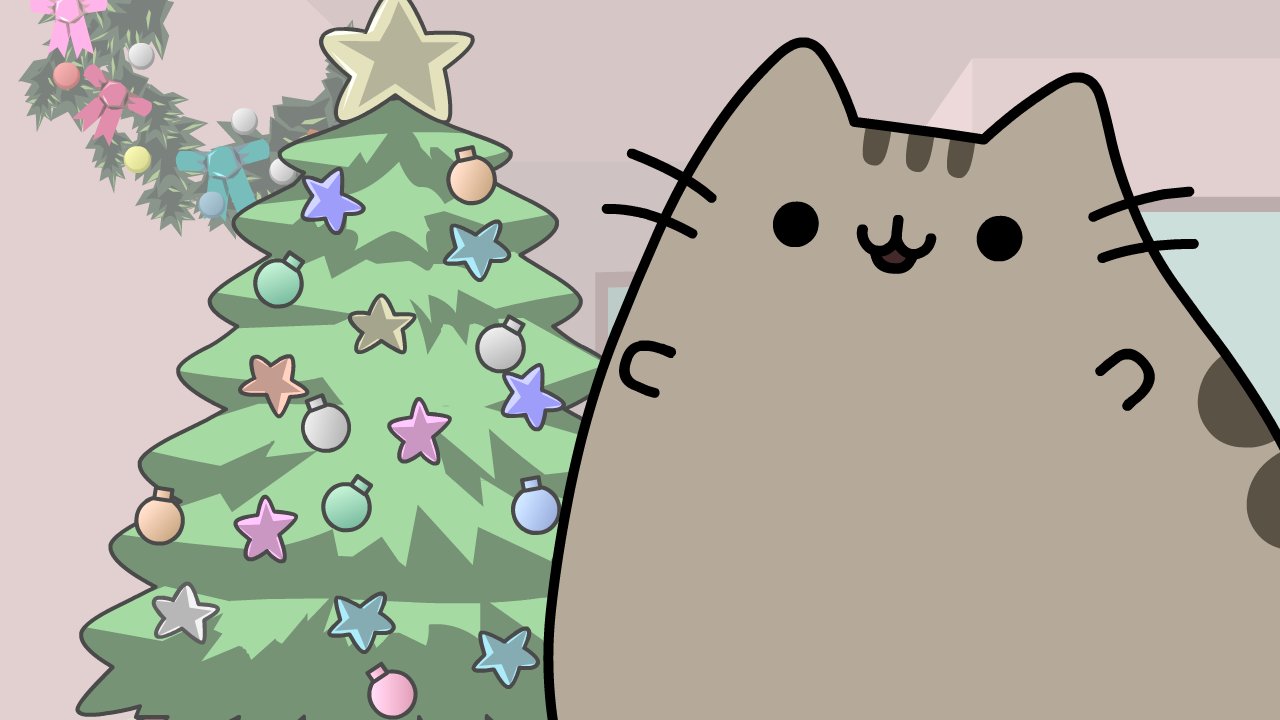 Pusheen's Christmas Greeting Animation | Rakusa